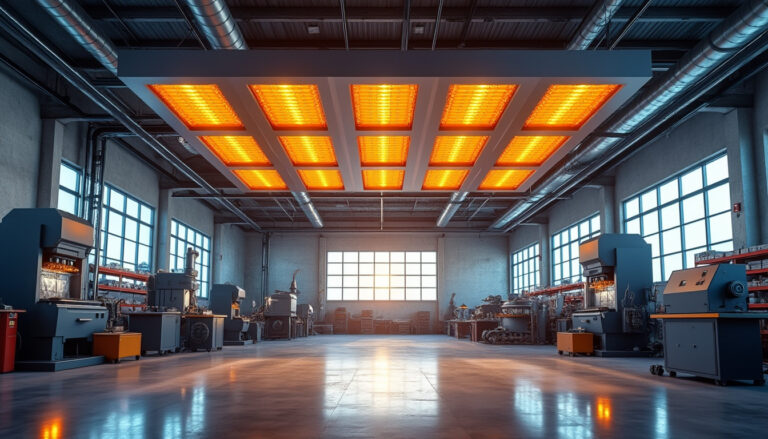 Chauffage industriel radiant : la solution économique et performante ...